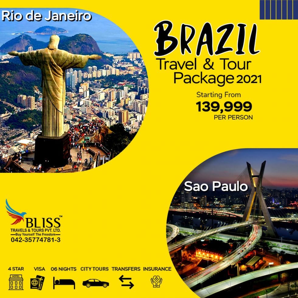 Brazil Travel & Tour Package 2021